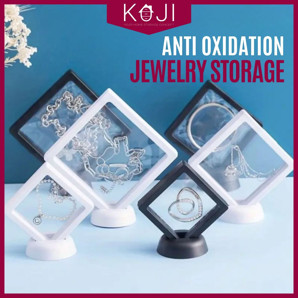 3D Floating Jewelry Coin Display Frame Holder Jewelry Storage Box Coins ...