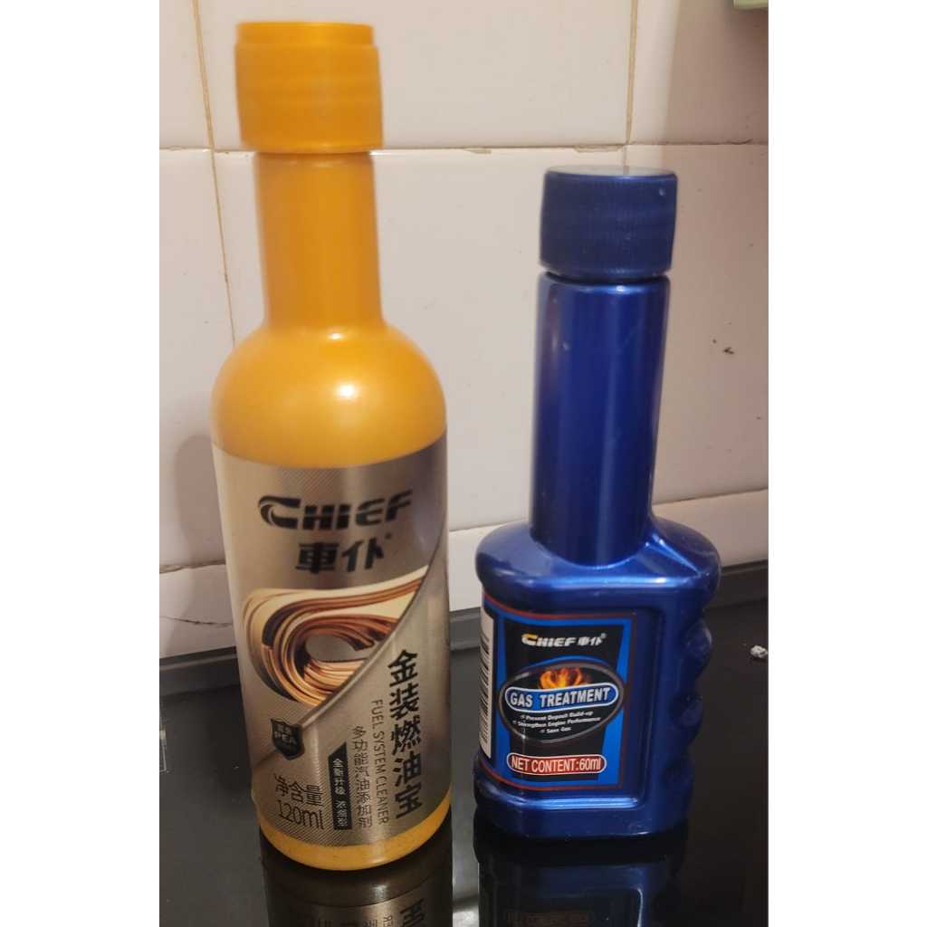 Chief Gas treatment 60ml or Fuel System Cleaner 120ml - enhancer (USA ...