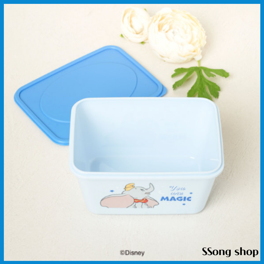 Daiso Korea Disney Dumbo Square Storage Container 800ml | Shopee Singapore
