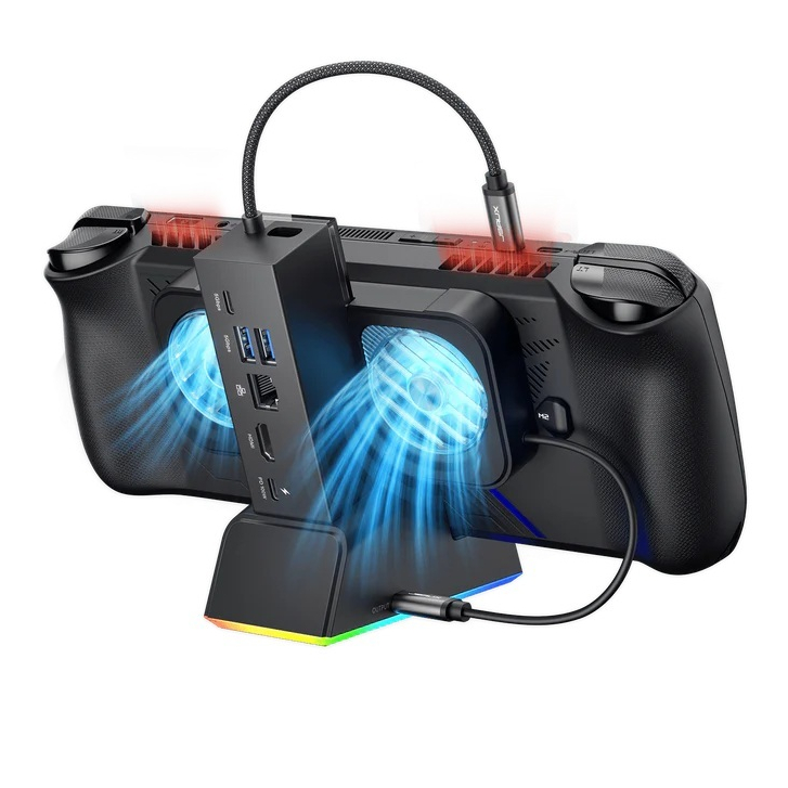 JSAUX Docking Station for ROG Ally X, ROG Ally, Steam Deck, Legion Go 7 ...