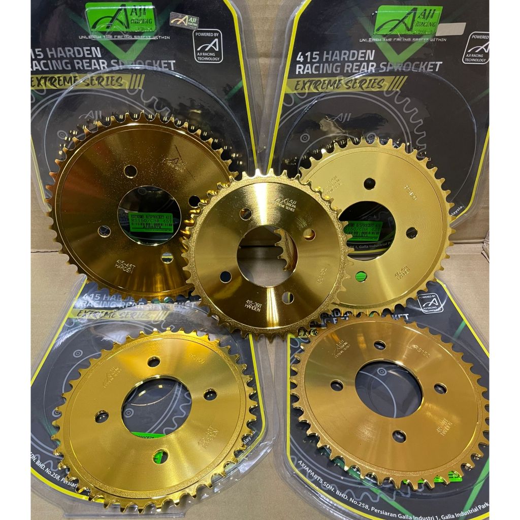 Aji Racing RS150 EXTREME REAR SPROCKET 415 H (39T~45T) RS150R CBR150 ...