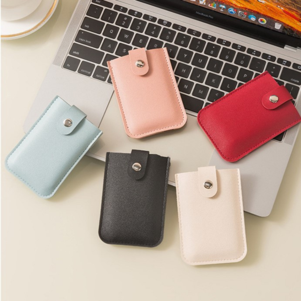 Pull out Leather Card Holder Wallet/Pouch (5 Card Slots) | Shopee Singapore