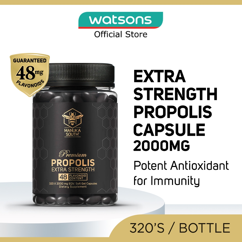 MANUKA SOUTH Extra Strength Propolis With 48mg Flavonoid Content ...