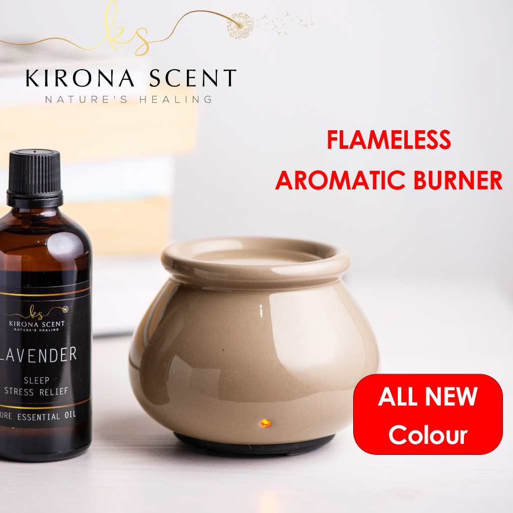 [3.3 Raya Sale] Flameless Aromatic Burner 100% Pure Essential Oil ...