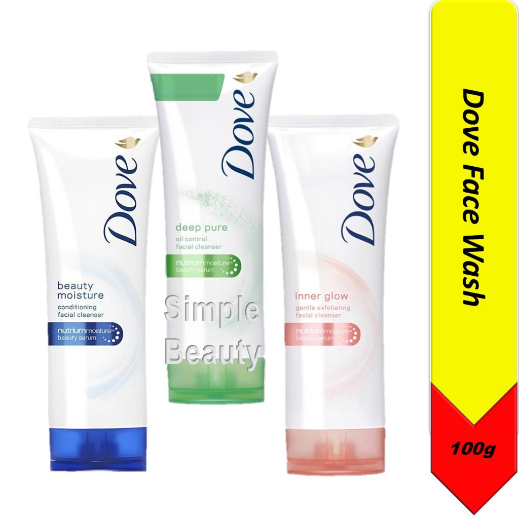 Dove Face Wash, 100g | Shopee Singapore