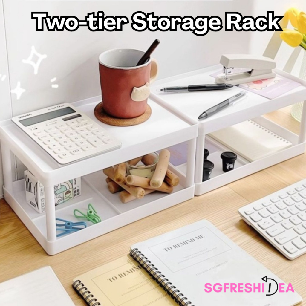 (9.9 MEGA SALE) Table Rack Desk Organizer Shelf Stationery Desktop ...