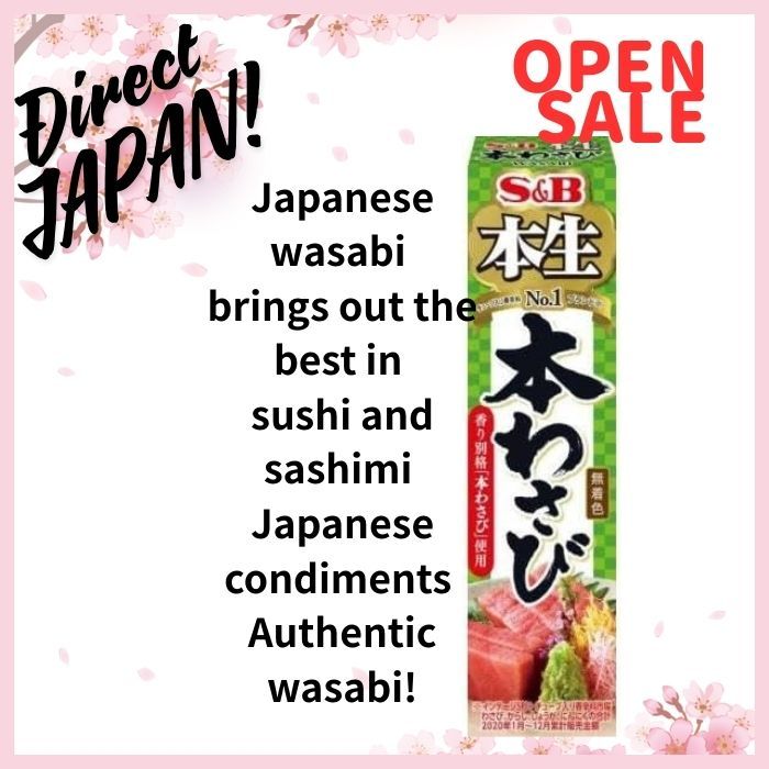 S&B Honkaku Hon Wasabi [Direct from Japan] Japanese Wasabi Brings out ...