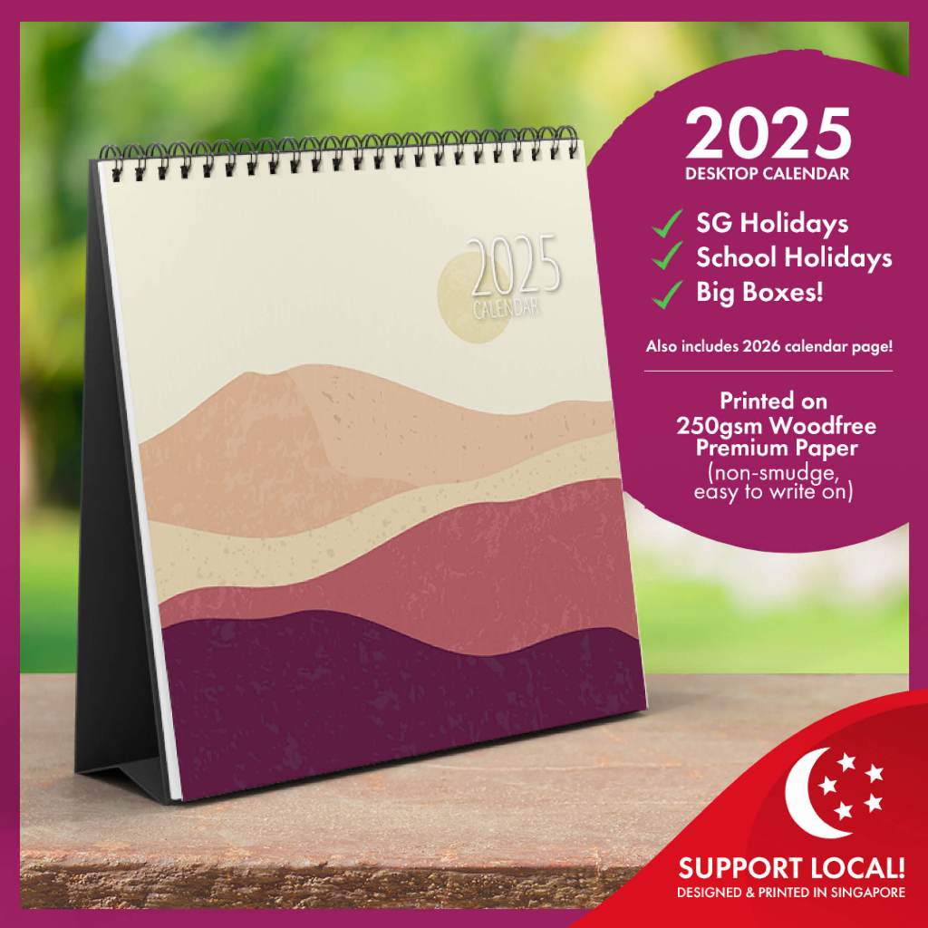 2025 Desk Calendar - Zen Quotes | Shopee Singapore
