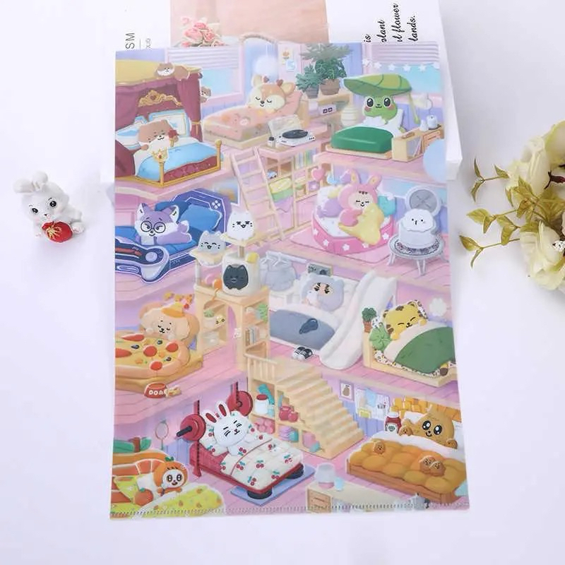 KPOP IDOL SEVENTEEN CARTOON FOLDER | Shopee Singapore