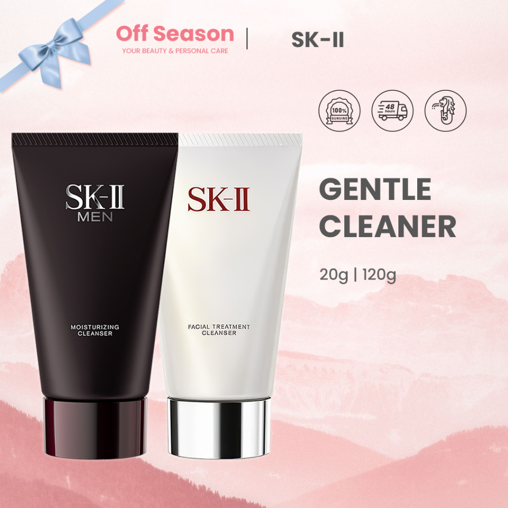 SK-II Facial Treatment Gentle Cleanser 20g / 120g [SK2 / SKII Foam Cleanser] | Shopee Singapore