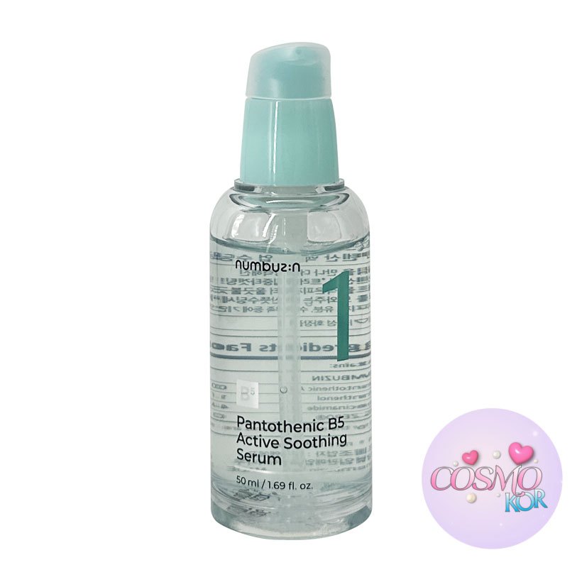 numbuzin No.1 Pantothenic B5 Active Soothing Serum | Shopee Singapore