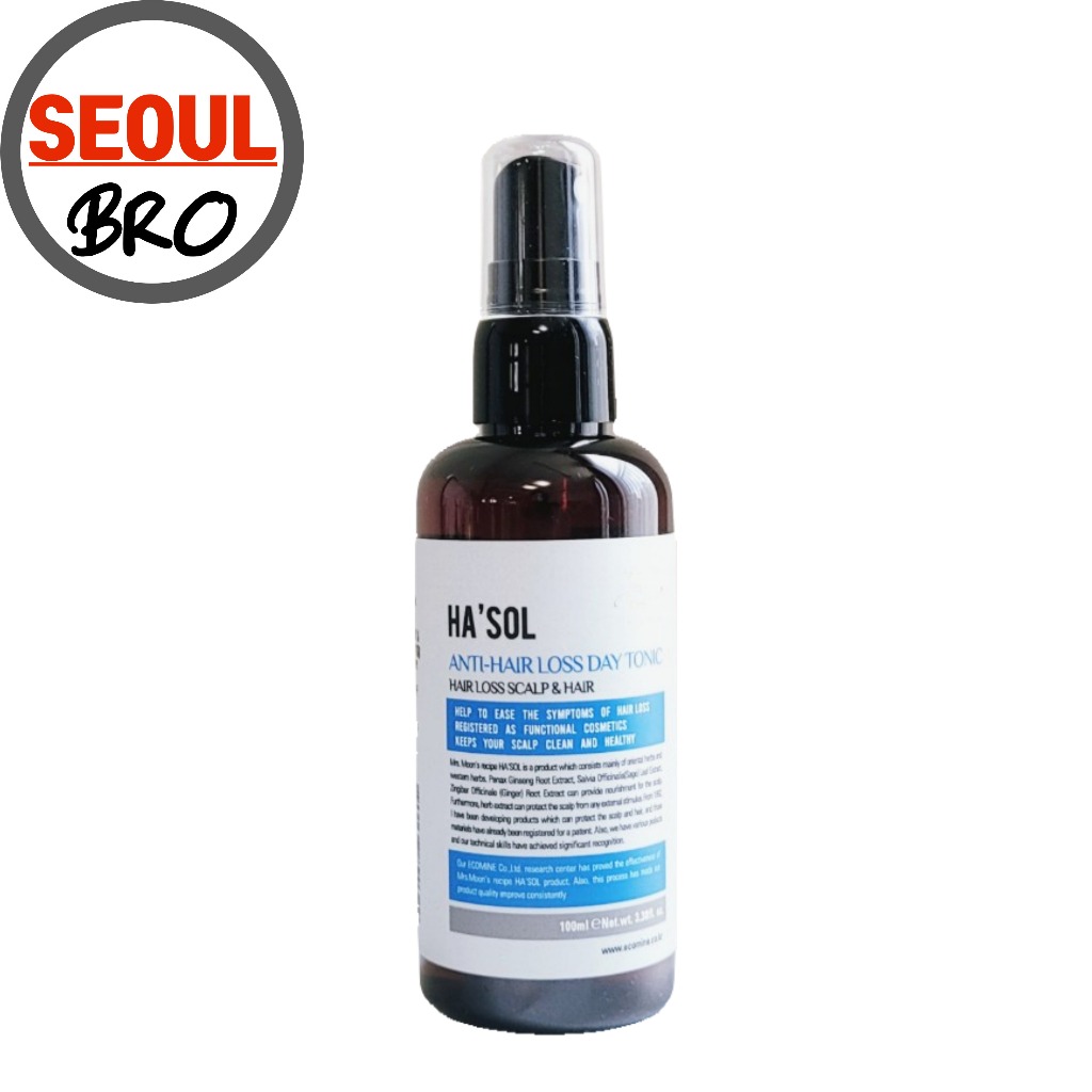 [HA’SOL] Anti-Hair Loss Day Tonic 100ml for Daily Hair Care | Hair Loss ...