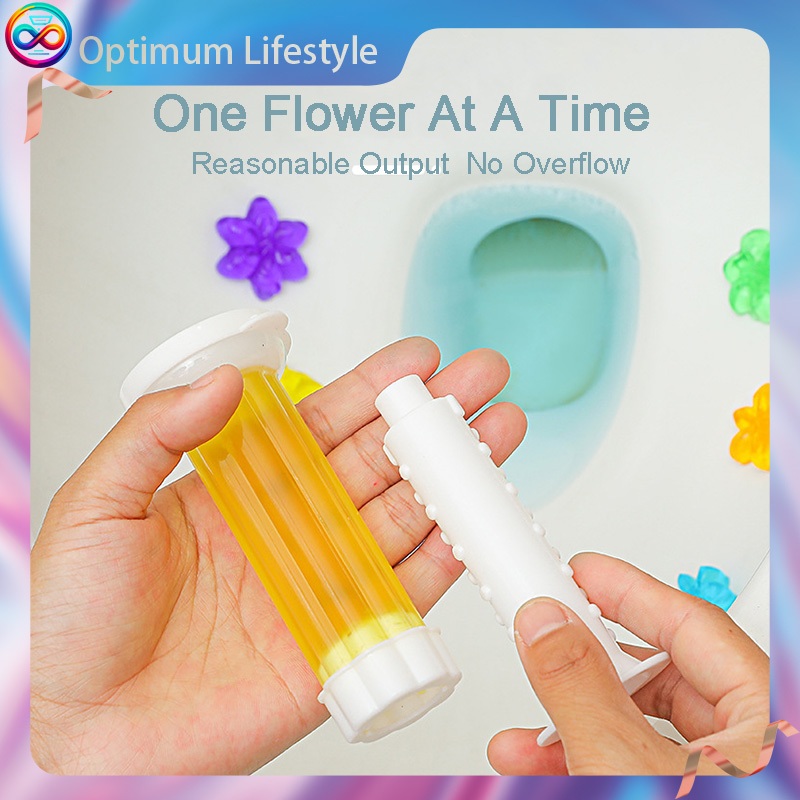 Toilet Flower Bathroom Deodorant Magic Lasting Fragrance Toilet Gel ...