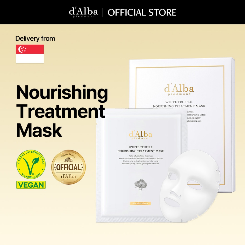[Official] d'Alba_Store Italian White Truffle Nourishing Treatment Mask ...