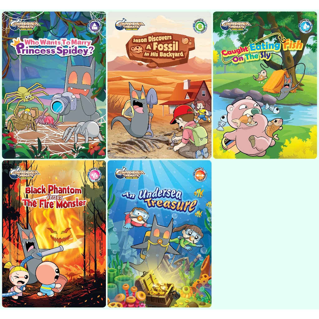 Comprehensive Thematic Science Series Level 1 to Level 4 by Young ...