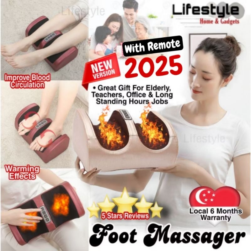 🔥🔥🔥 【SG Seller】Electric Foot Heating Massager/Foot Acupoint Machine ...