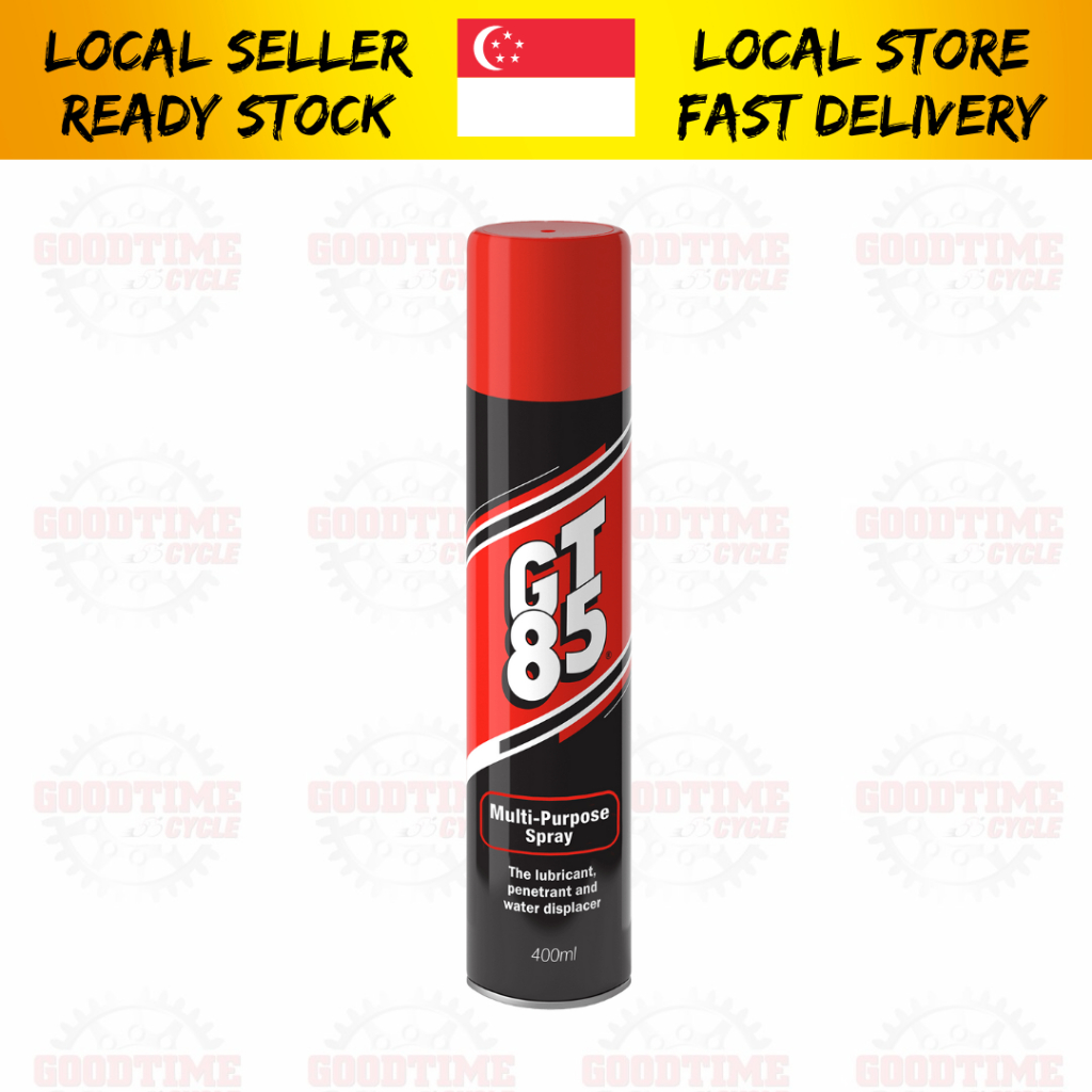 GT85 Multi-Purpose Spray 400ml Cleaning Lubricating Dry Chain Lube ...