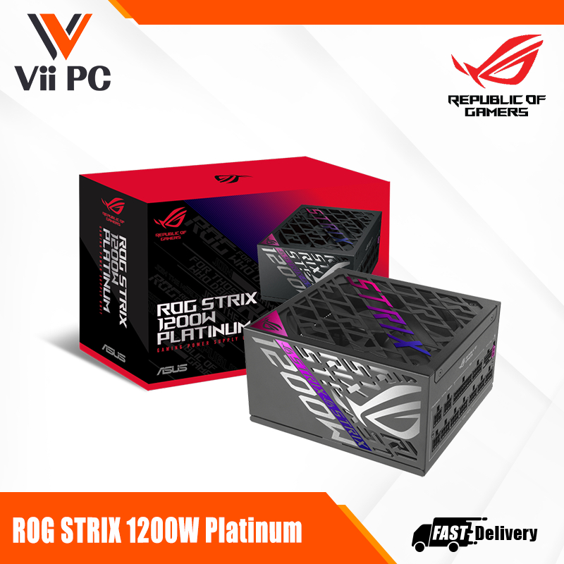 ROG Strix 1200W Platinum Power Supply – High-Efficiency, Fully Modular ...