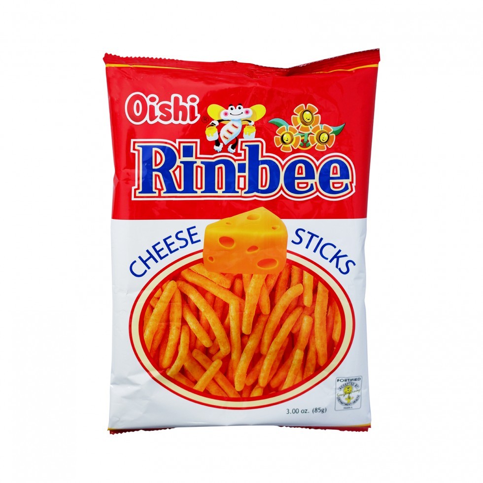 Oishi Rinbee Cheese Sticks 85g | Shopee Singapore