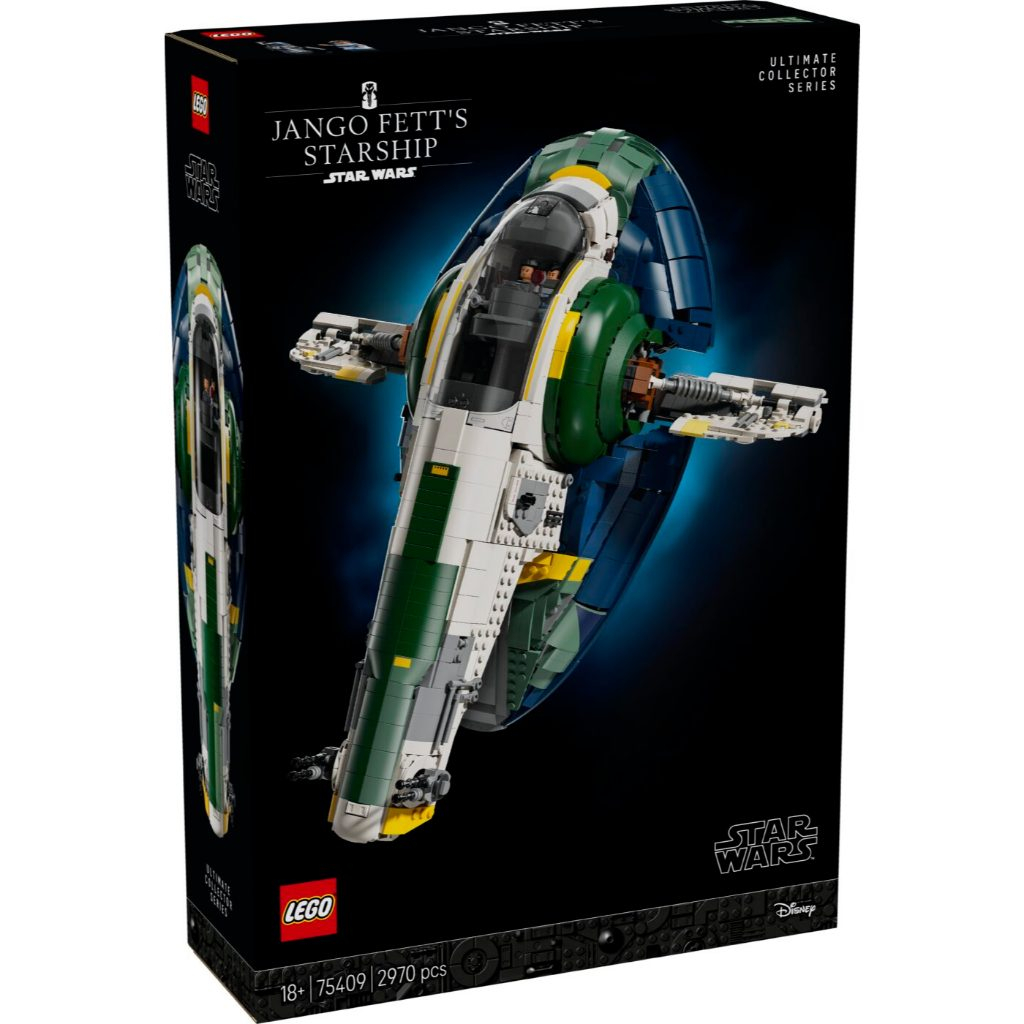 LEGO Star Wars 75409 UCS Jango Fett’s Firespray-Class Starship (Slave I ...