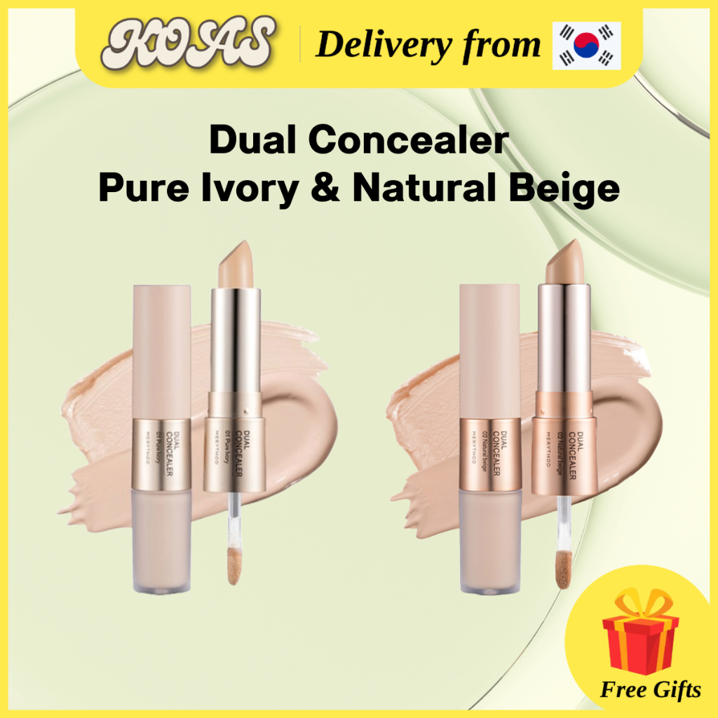 [MERYTHOD] Merythod Dual Concealer 8.5g 2Colors / Stick and Liquid ...