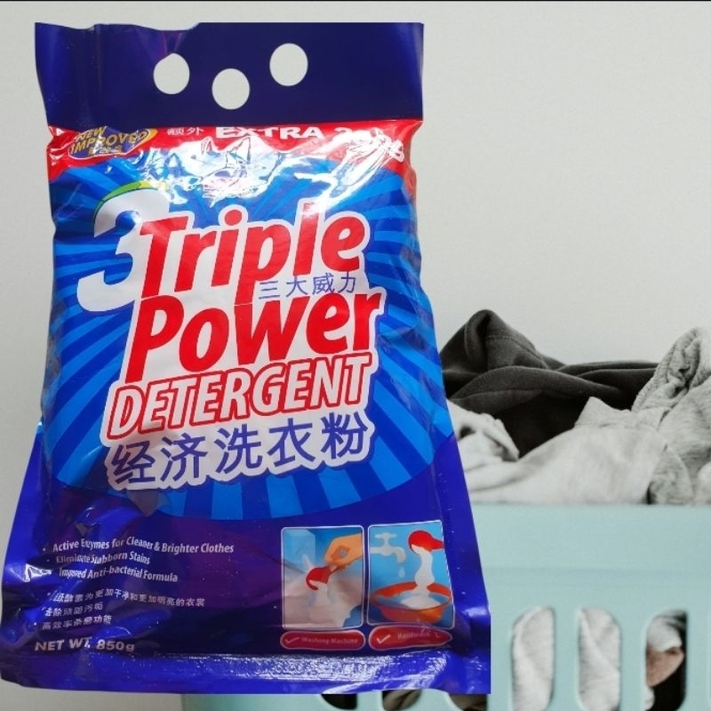 (Bundle Of 3) 5kg Triple Power Homeline Washing Powder Laundry Original ...