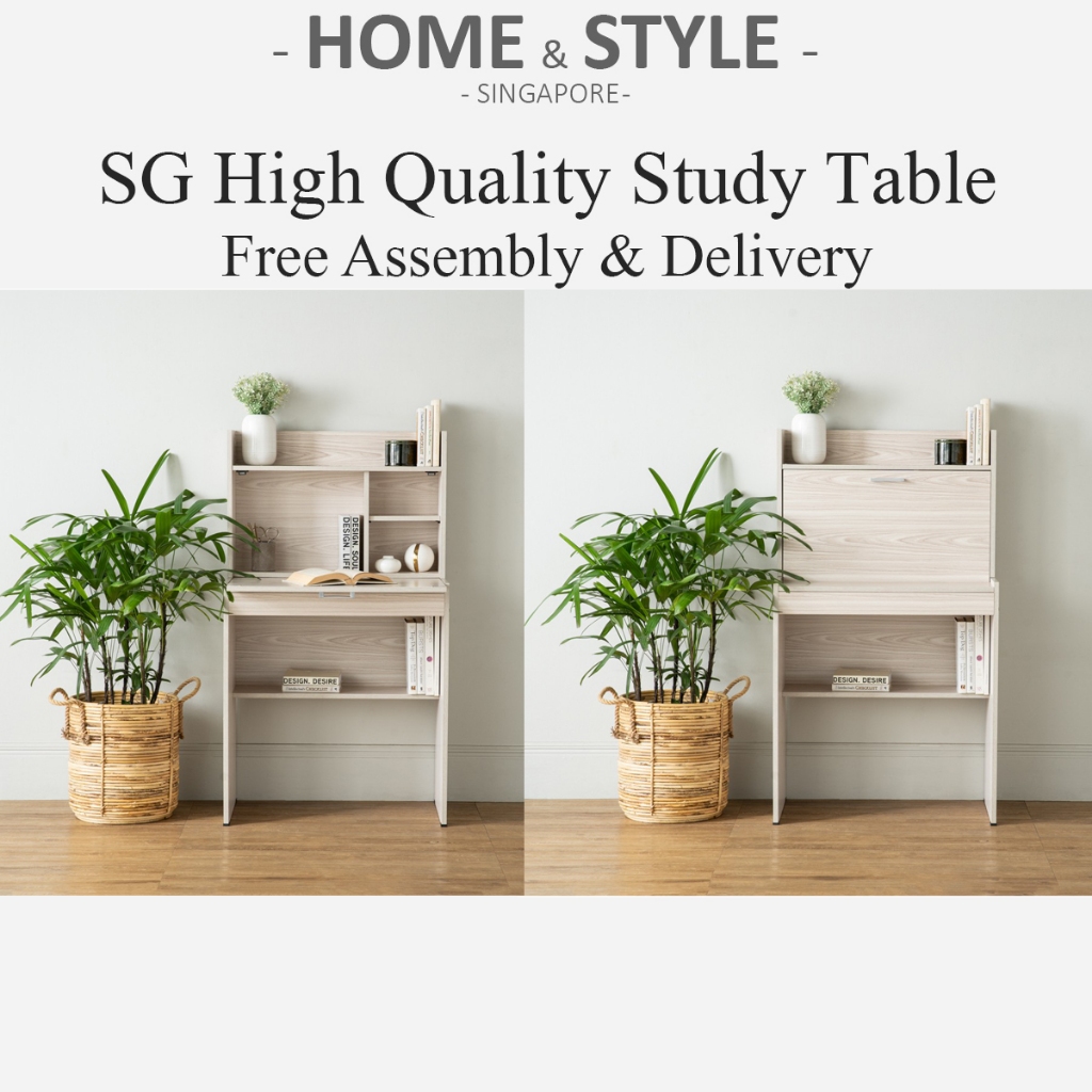 [SG Seller] Study Table With Storage and Desk for Home and Office ...