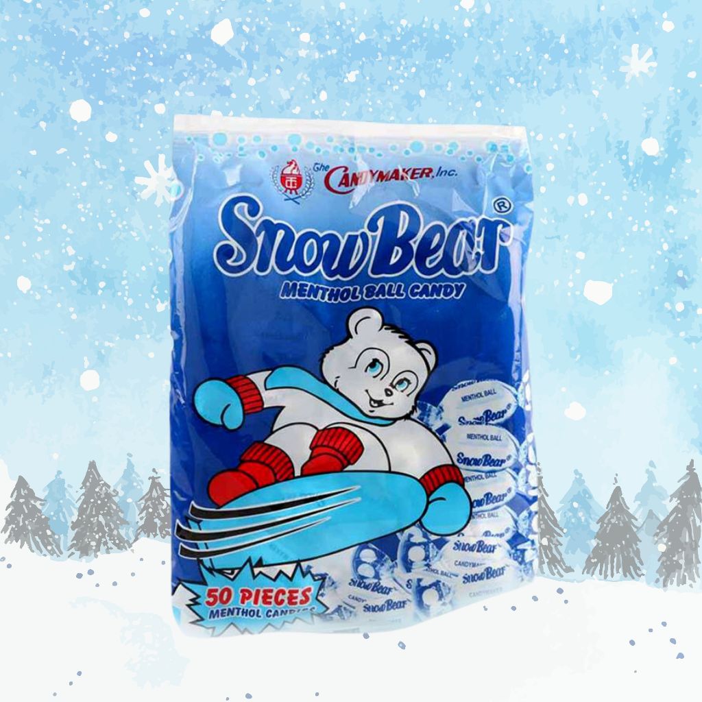 SnowBear Menthol Candy 50pcs (230g) | Shopee Singapore