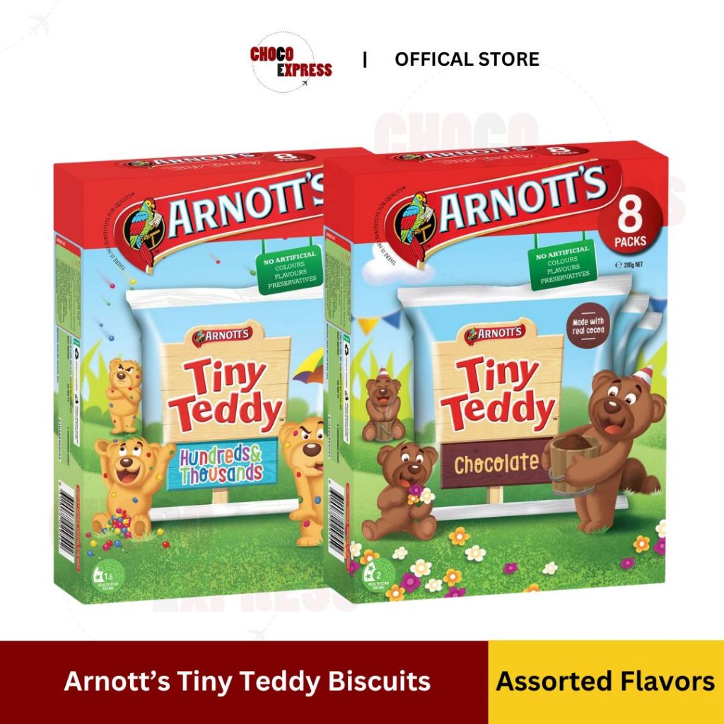 Arnott's Tiny Teddy Biscuits/ Product of Australia | Shopee Singapore