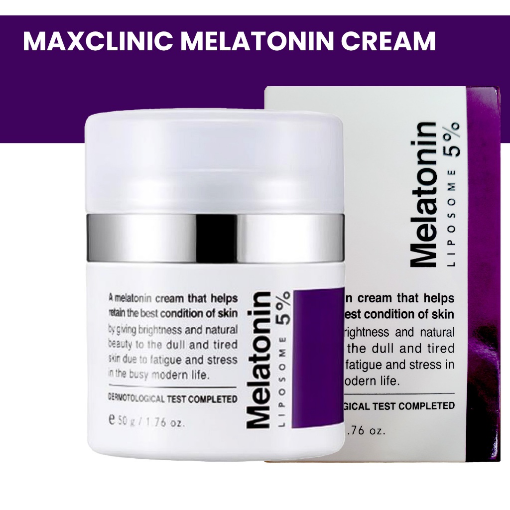 MAXCLINIC maxcxinictime return melatonin cream , 50g | Shopee Singapore
