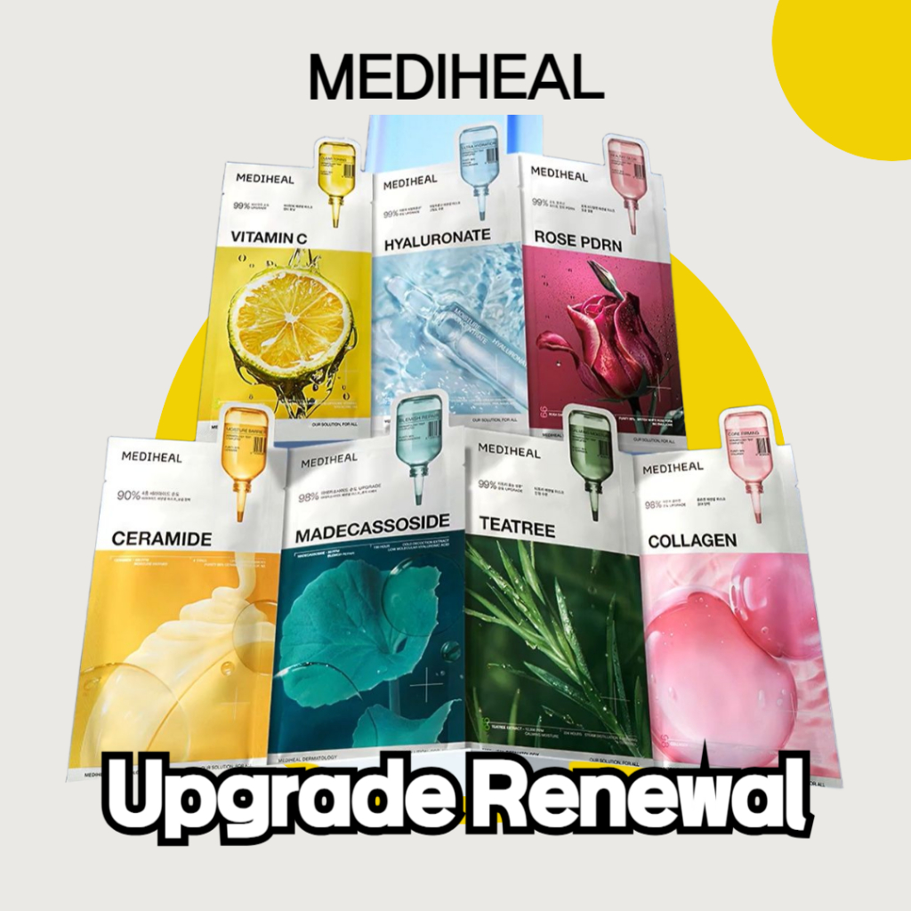 Mediheal Essential Mask Pack 10sheets (Madecassoside/Teatree ...