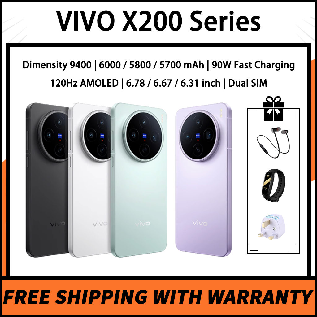 Vivo X200 Pro Dimensity 9400 6.78 inch AMOLED Zeiss 200MP APO Super ...