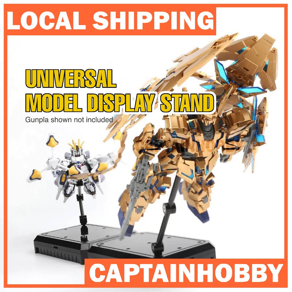 Universal Gunpla Model Stand Display for Hobby Plastic Model for Gundam ...