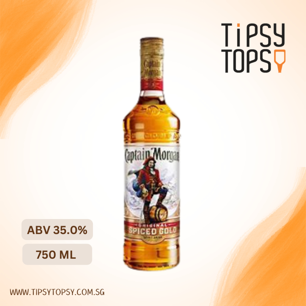 Captain Morgan Original Spiced Rum Premium 750ml | Shopee Singapore