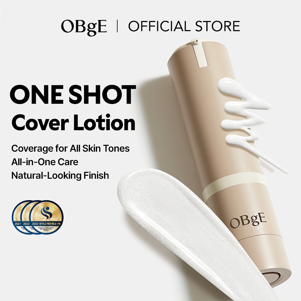 [OBgE Official] Natural Cover Lotion SPF50+ PA++++ 50g | Tone-up Lotion | No White Cast | 2-in1 ...