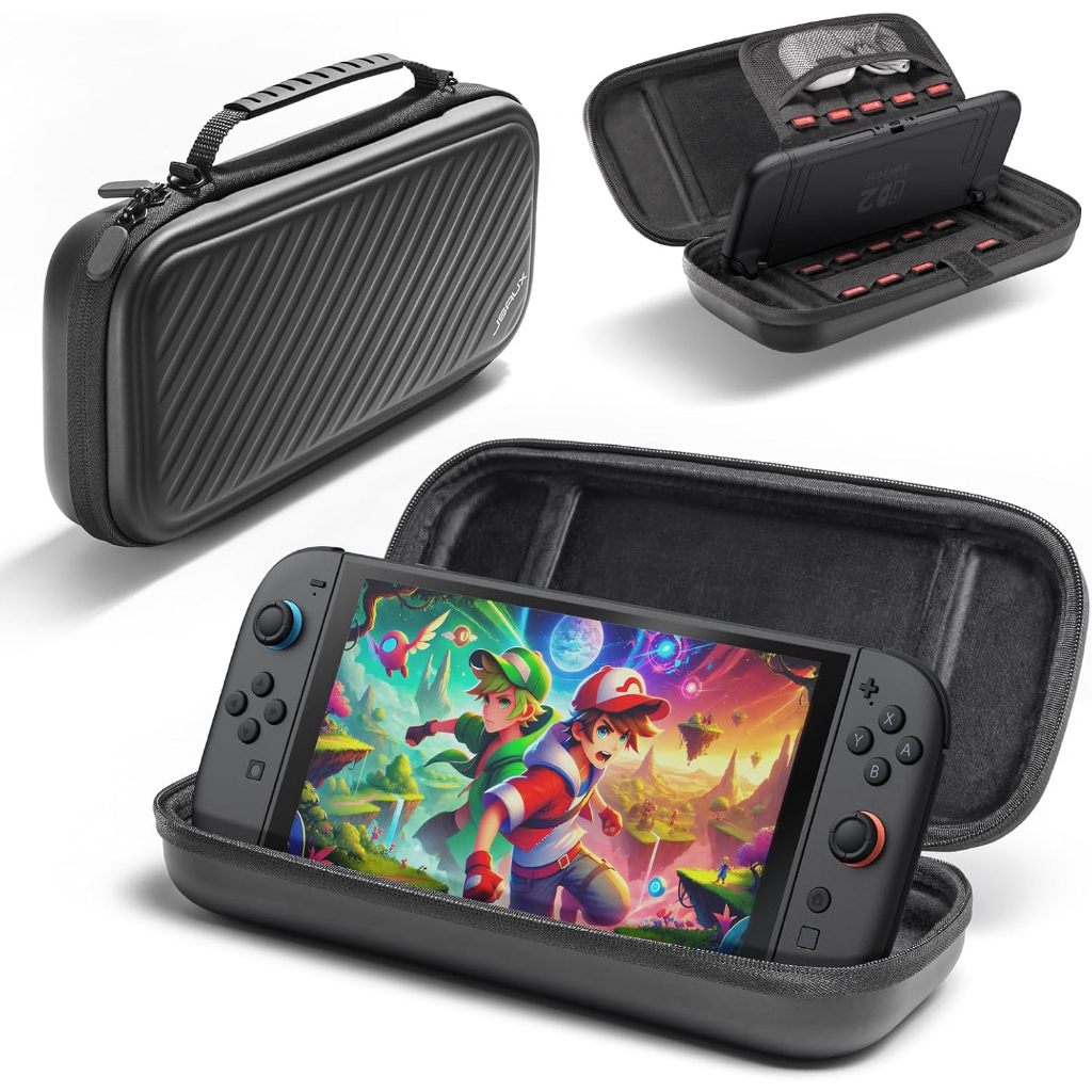 JSAUX Nintendo Switch 2 Carrying Case Portable Travel Bag Switch 2 ...
