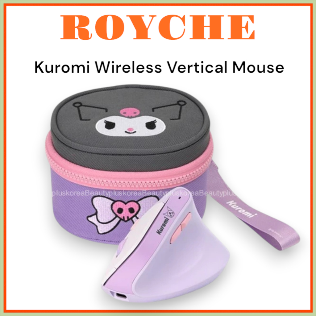 [ROYCHE] Sanrio Kuromi Wireless Vertical Mouse | Shopee Singapore