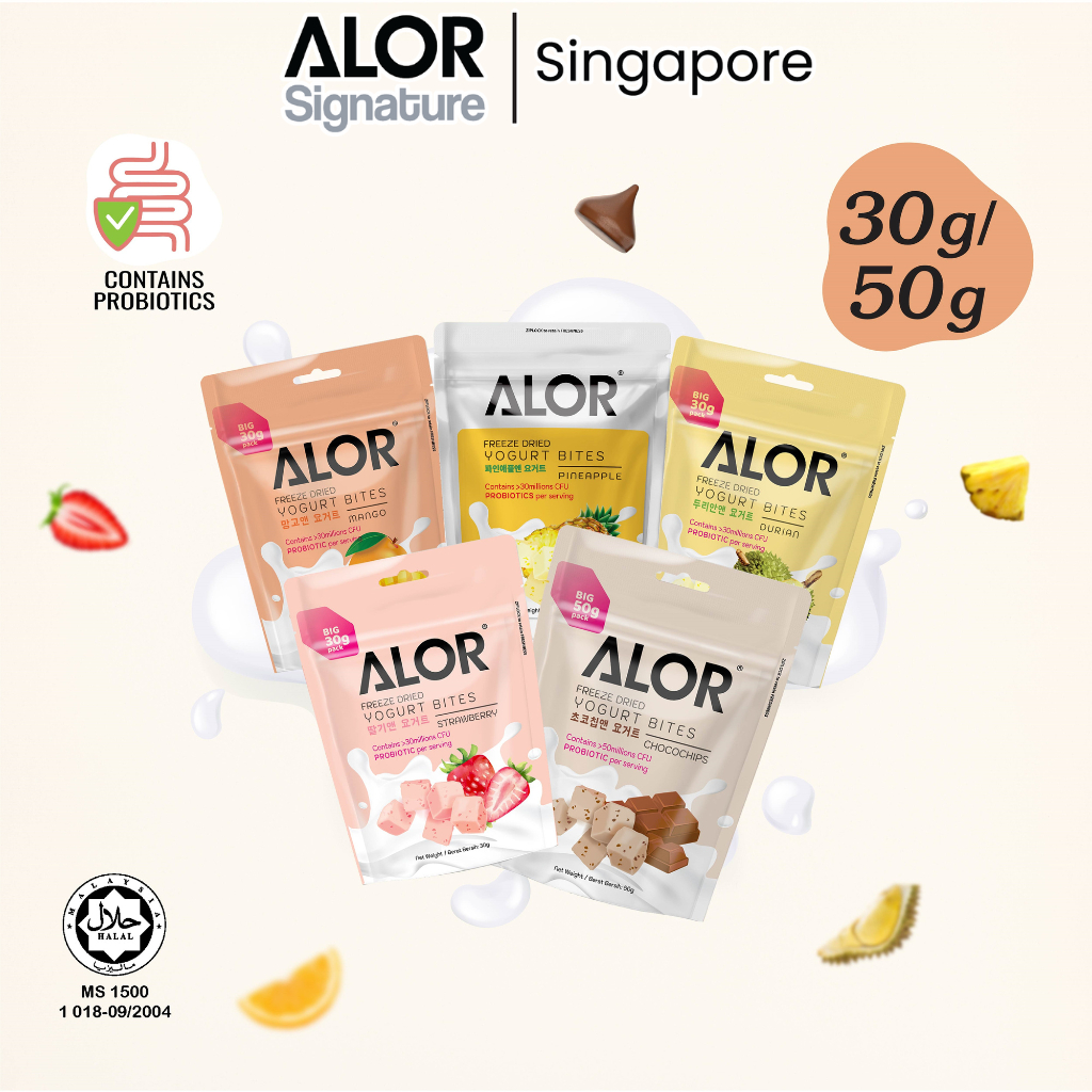 Alor Freeze Dried Yogurt Bites (Value Pack) | Shopee Singapore