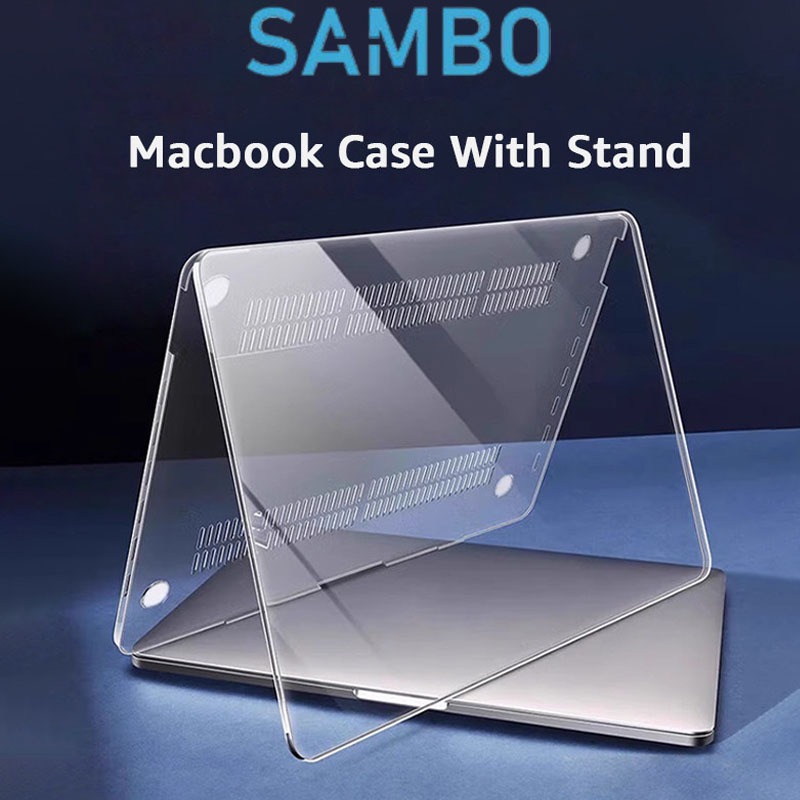 SAMBO MacBook Air 13 /15 inch Case With Foldable Kickstand, Matte Cover ...