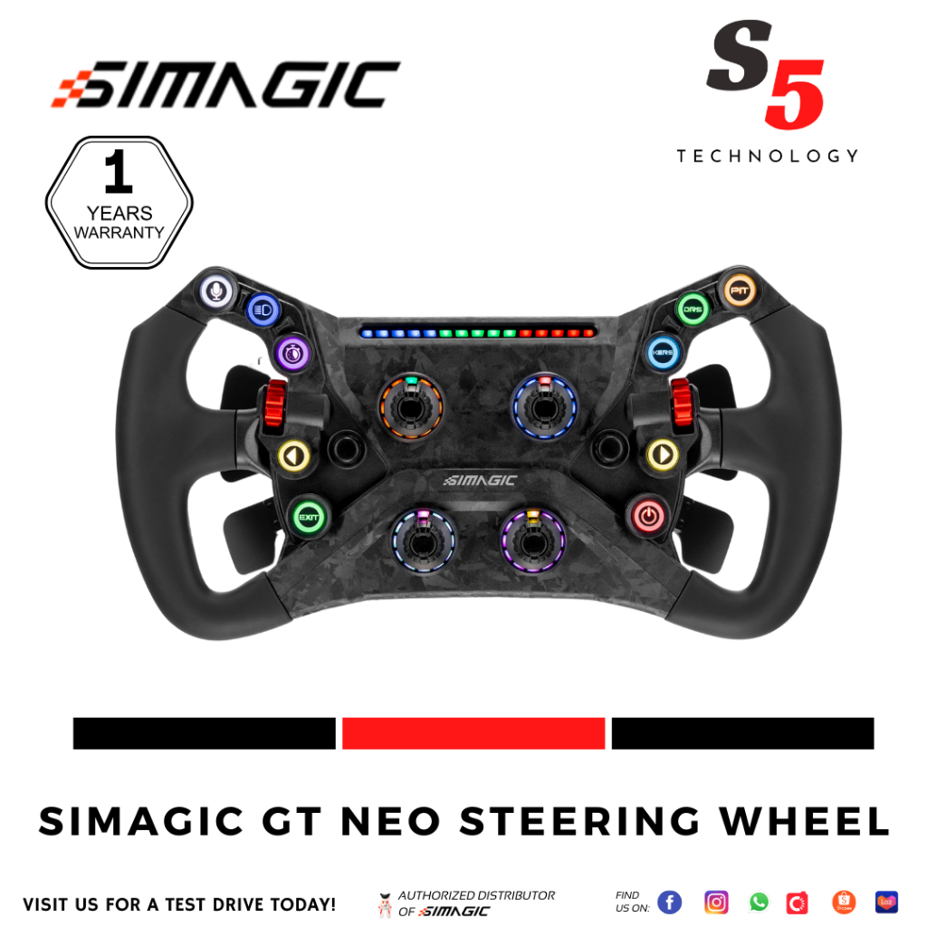 Simagic GT Neo Steering Wheel / Racing simulator wheel / racing wheel ...