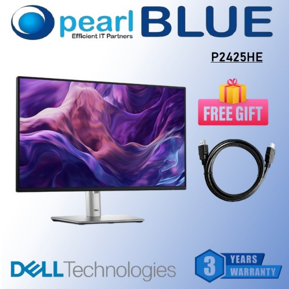 [READY STOCK] Dell 24 USB-C® Hub Monitor - P2425HE - FREE HDMI CABLE ...