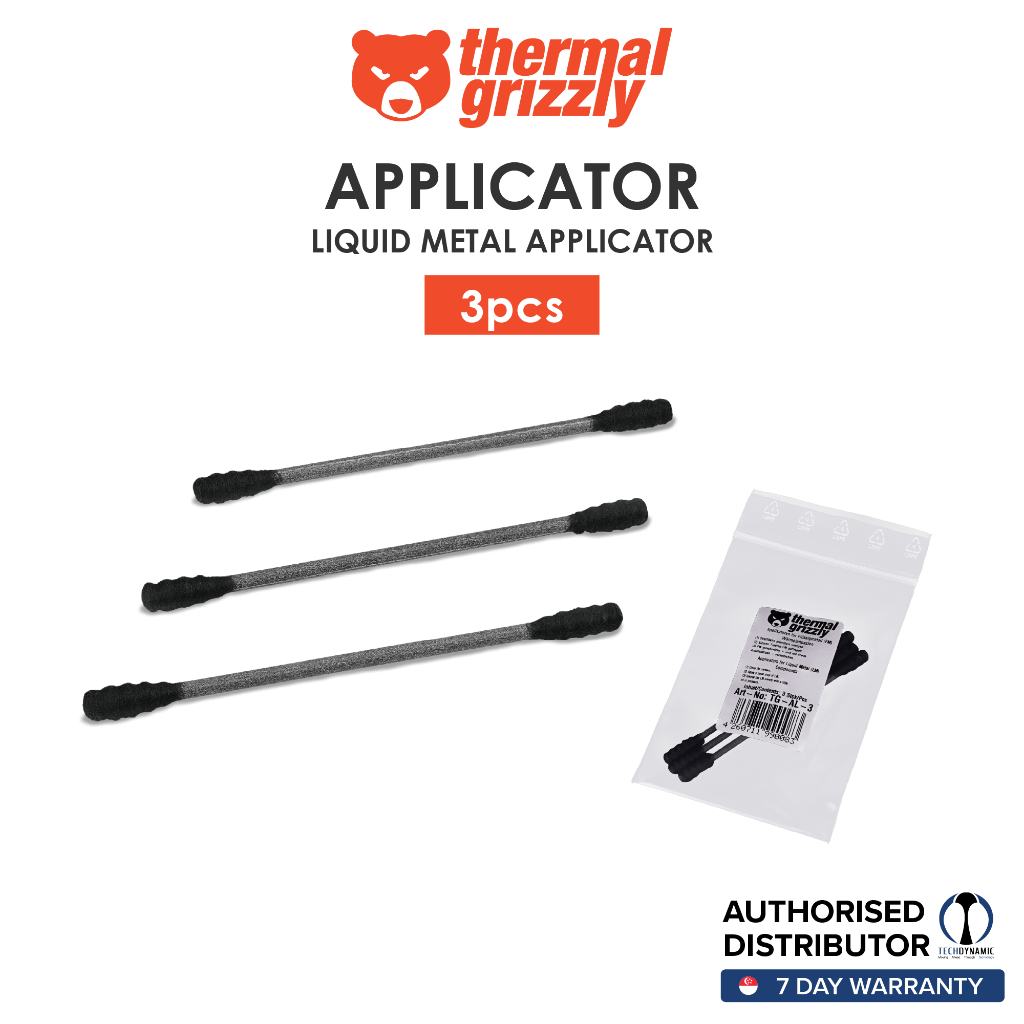 Thermal Grizzly Liquid Metal Applicator (3 pack) | Shopee Singapore