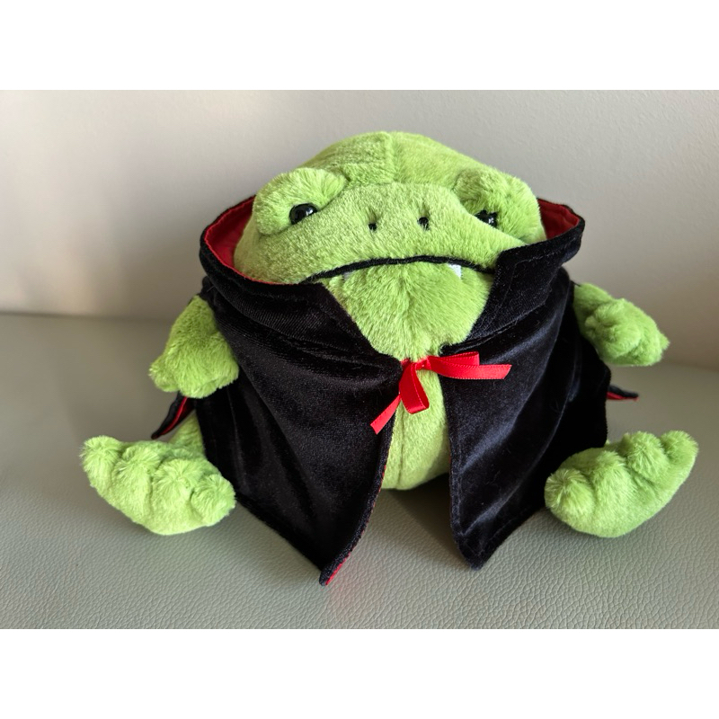 Jellycat Ricky Rain Frog Vampire Stuffed Soft Plush Toy BNWT Cute Rare ...