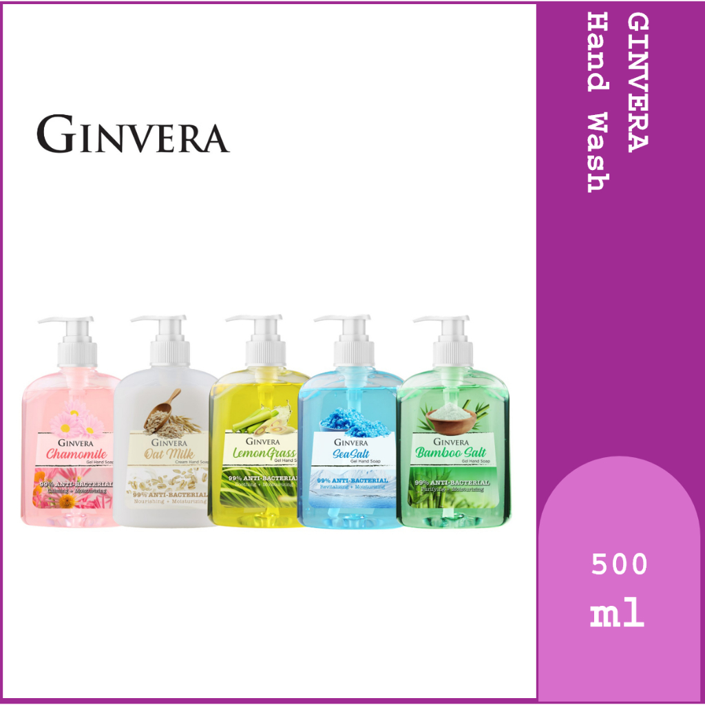 Ginvera Hand Wash, 500ml | Shopee Singapore