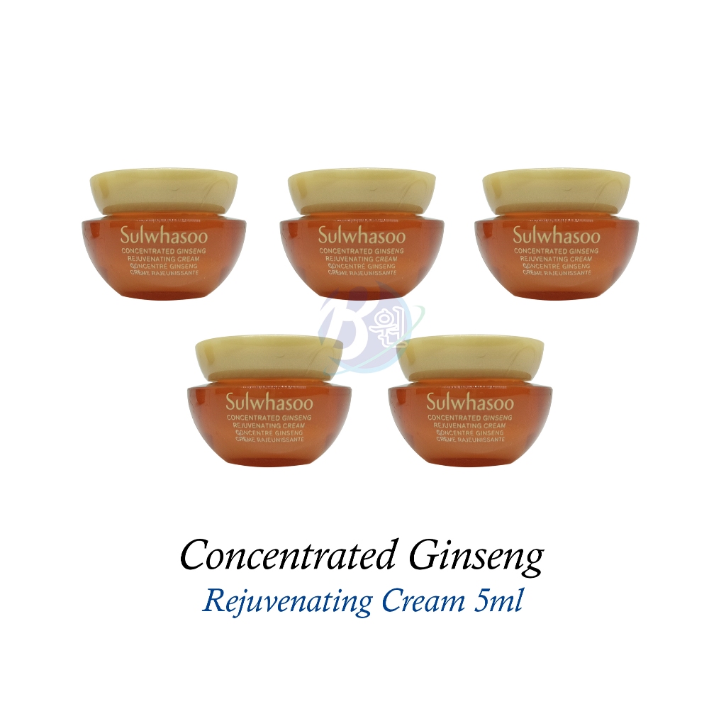 Sulwhasoo Concentrated Ginseng Rejuvenating Cream / Cream Rich 5ml X ...