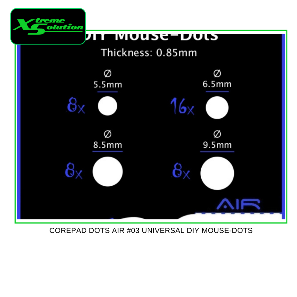 Corepad DOTS AIR #03 Universal DIY Mouse-Dots | Shopee Singapore