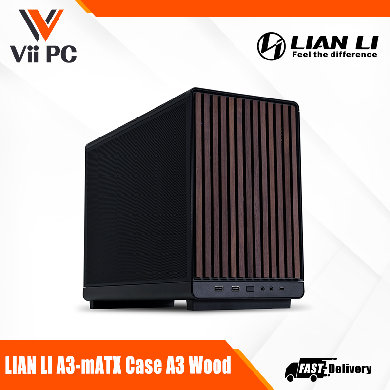 LIAN LI A3-mATX Wood Micro ATX Case - Compact, High-Performance PC Case ...