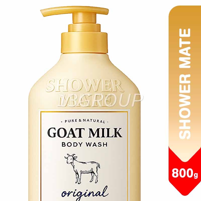 Shower Mate Original Goat Milk Body Wash / Nourishing Moisture for ...