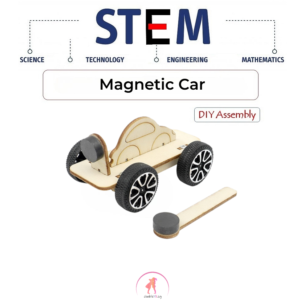DIY Handmade Science STEM Kit: DIY Magnetic Car : Educational Science ...