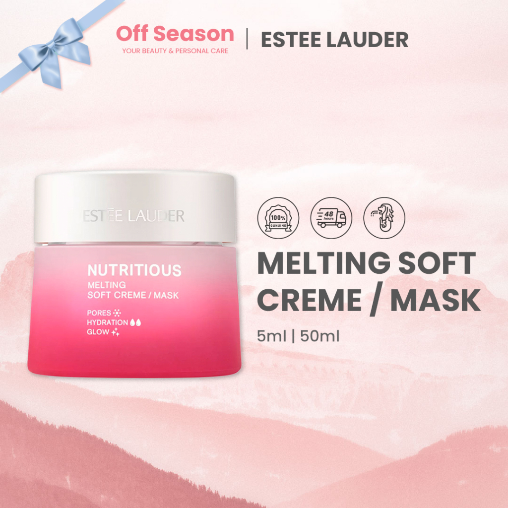 Estee Lauder Nutritious Melting Soft Creme/Mask 5ML 50ML | Shopee Singapore